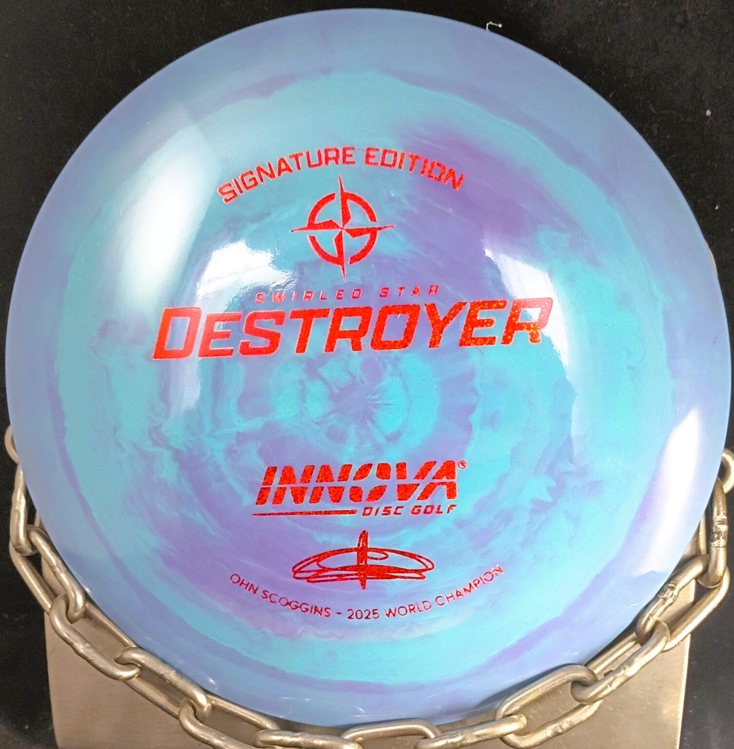 Innova DESTROYER Golf Disc | Swirly Star | 2025 | Ohn Scoggins - Disc ...