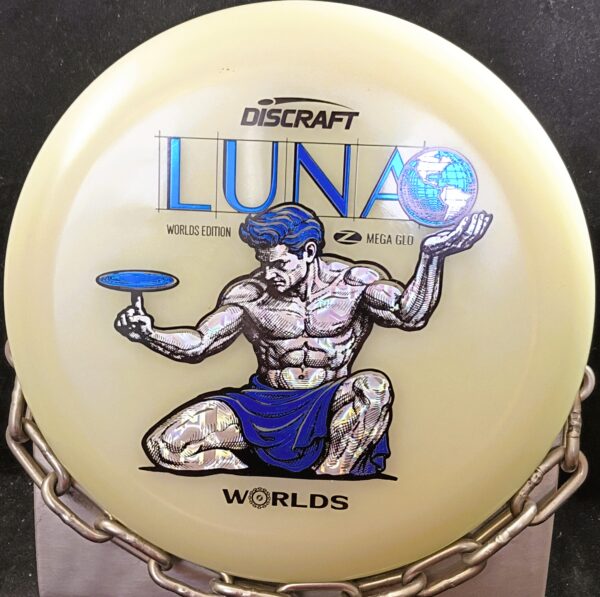 Discraft LUNA Golf Disc | Worlds | 2026 | Mega Glo - Disc Golf Fly Mart